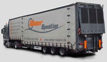 Transporte | Weber Spedition GmbH